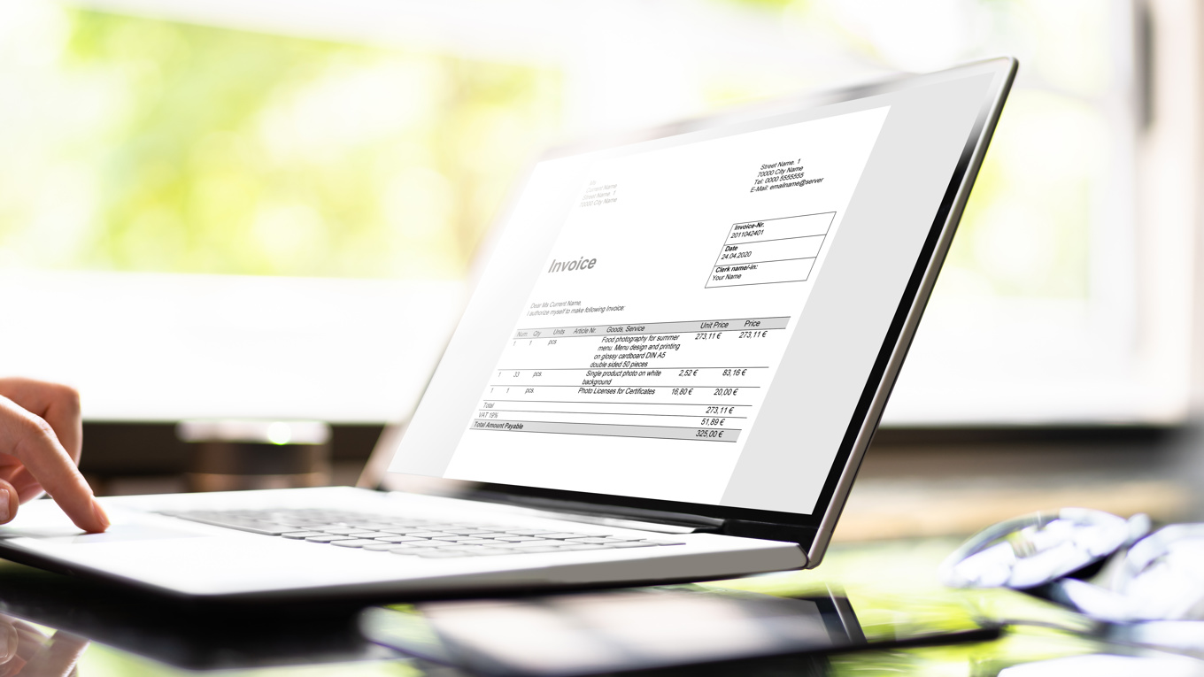 Sender du fakturaer på papir?